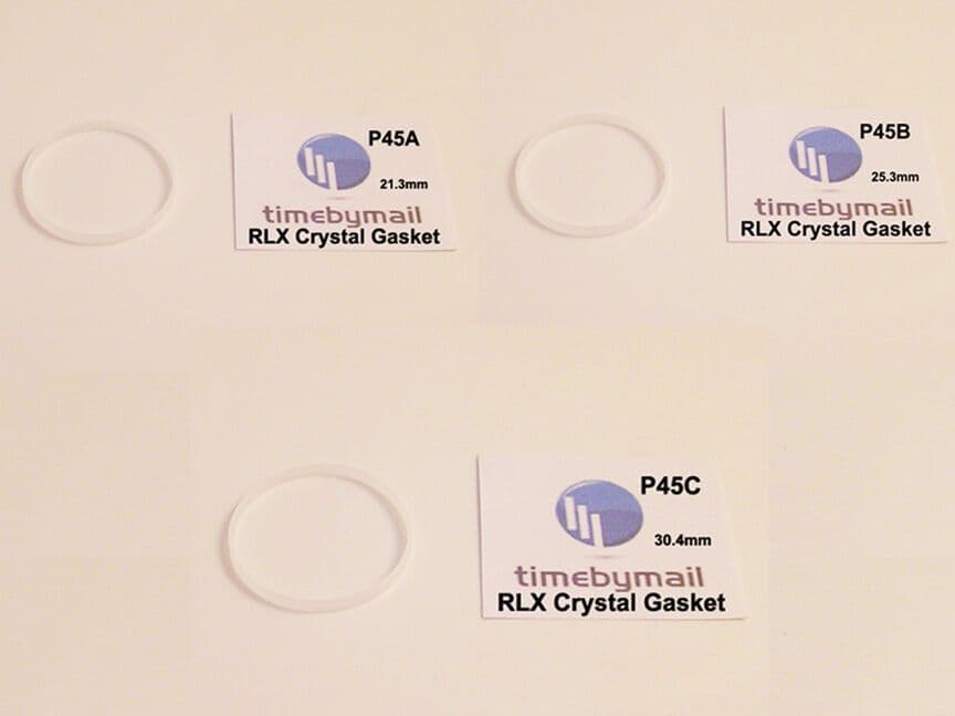 For ROLEX CRYSTAL GLASS GASKET Mens Ladies Replacement Seal Ring