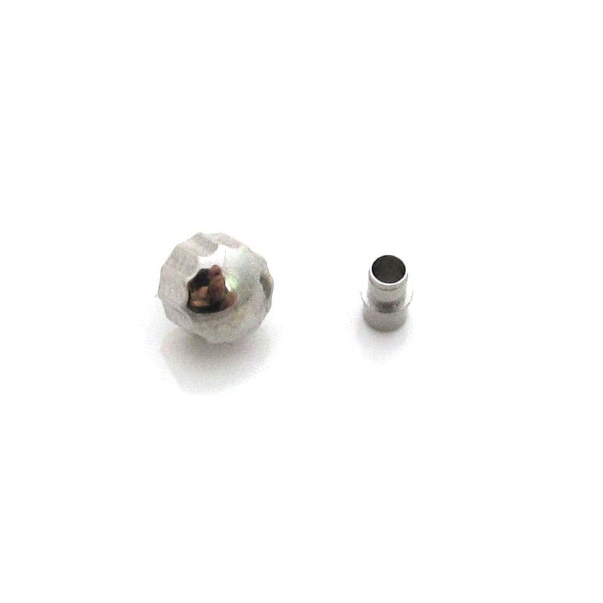 For TISSOT Screw Down Locking WATCH CROWN & Tube Silver Replacement ...