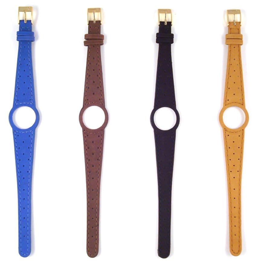 Black Omega Dynamic Watch Strap/Gold Buckle | Watch Straps and Bands ...