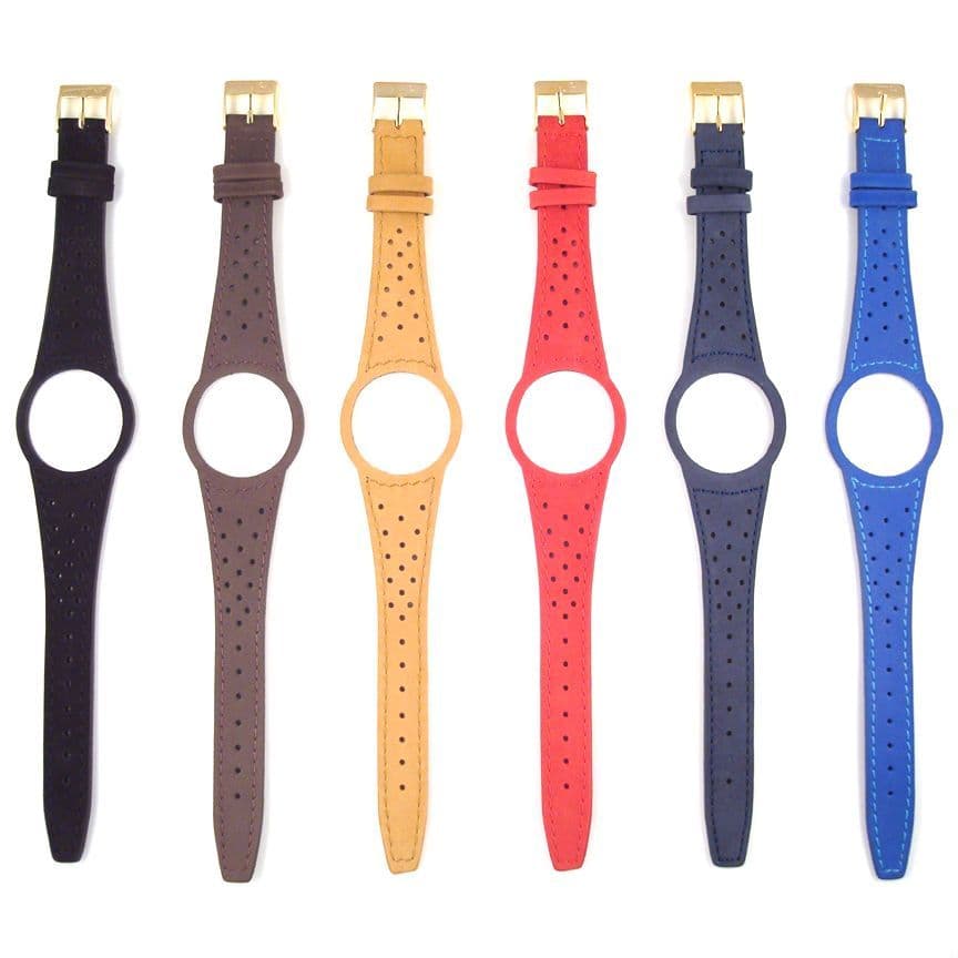 Black Omega Dynamic Watch Strap/Gold Buckle | Watch Straps and Bands ...