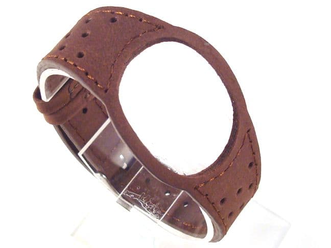 Black Omega Dynamic Watch Strap/Silver Buckle | timebymail