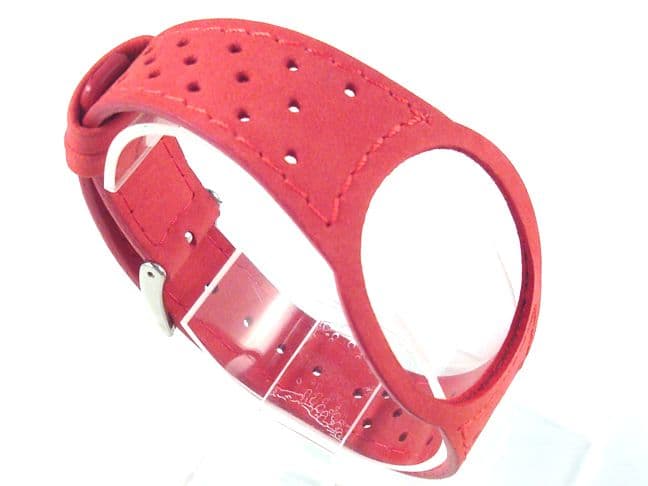 Black Omega Dynamic Watch Strap/Silver Buckle | timebymail