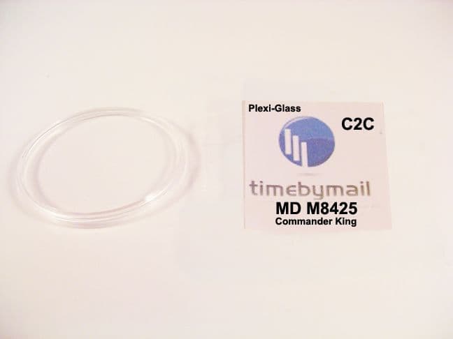 Watch Crystal New For MIDO M8425 COMMANDER KING Datoday Plexi-Glass 36mm