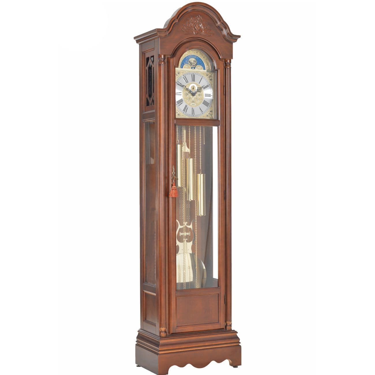Billib Cavendish Grandfather Clock in Walnut Finish