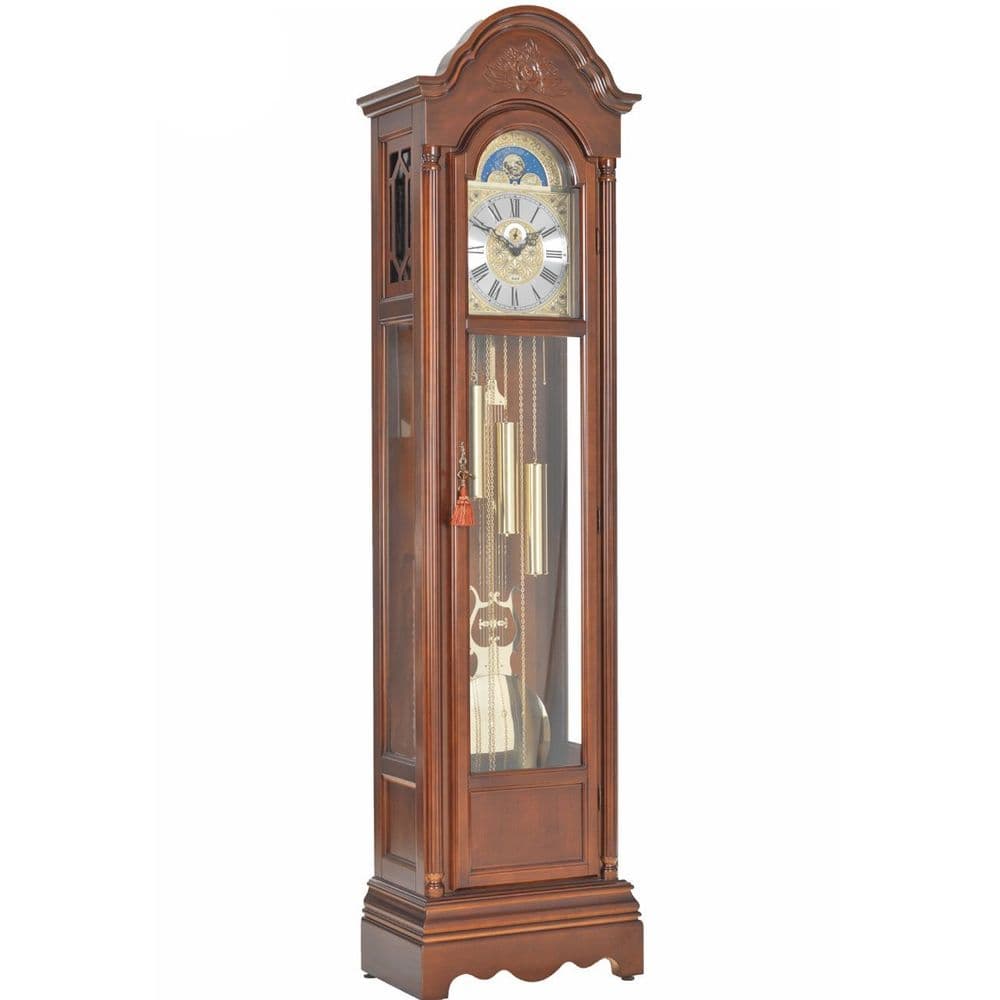 Billib Cavendish Grandfather Clock in Walnut Finish