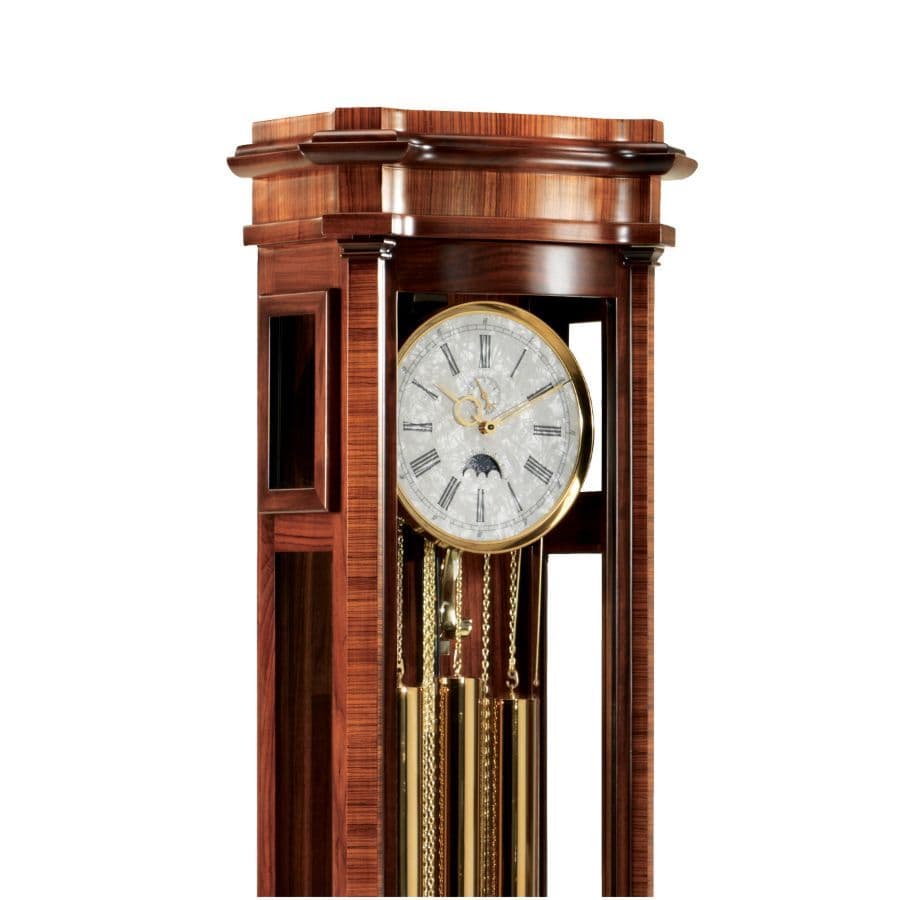 Billib Elise Grandfather Clock in Walnut Finish