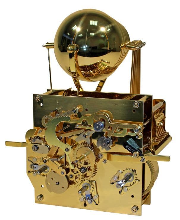 Kieninger 1711-41-01 Akuata Triple Chime Mantel Clock