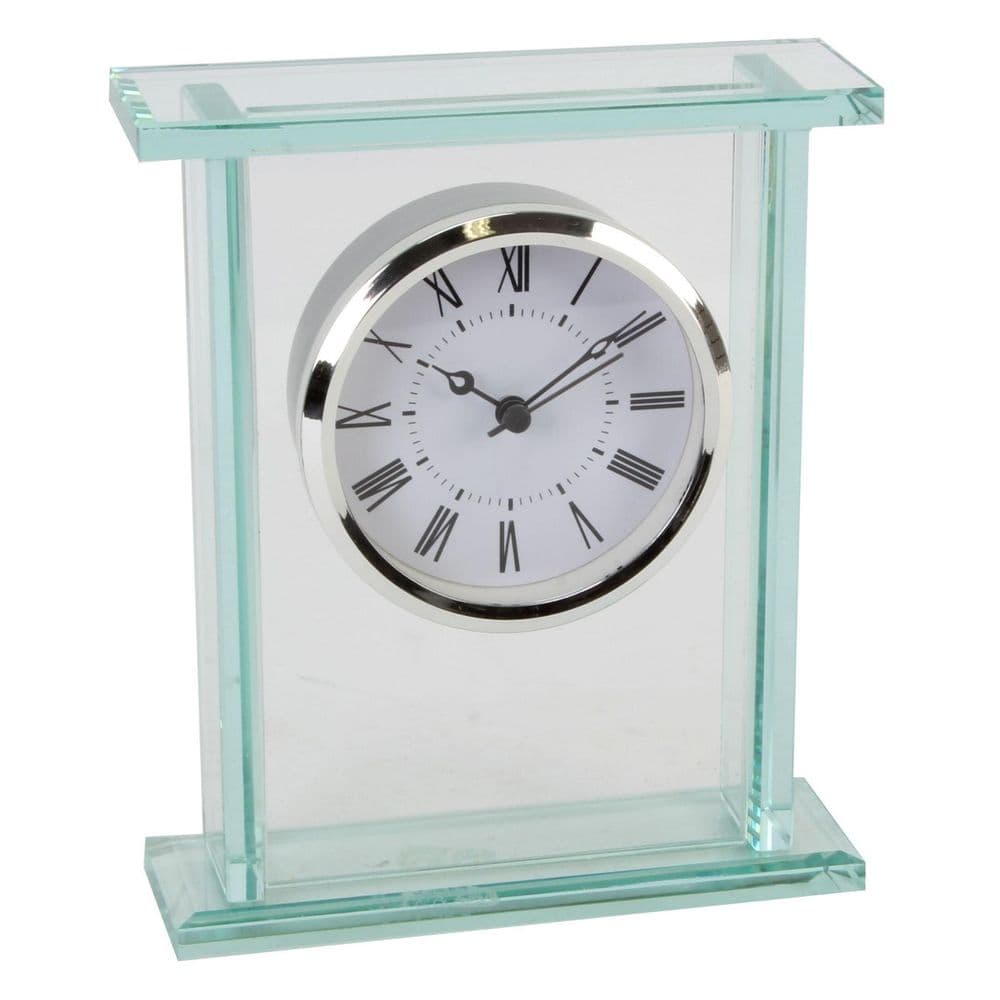 Widdop Quartz Glass Table Clock W2706