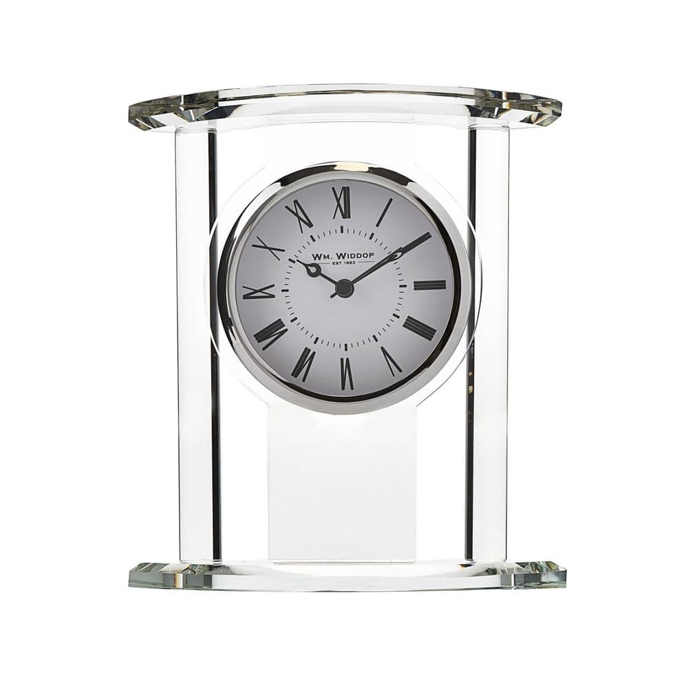 Widdop Quartz Glass Table Clock W2908