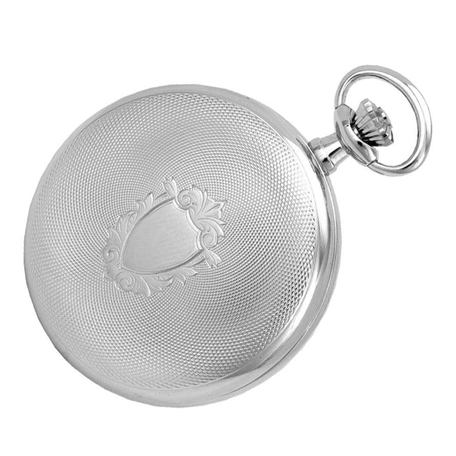 Woodford Chrome Plated Full Hunter Pocket watch 1027