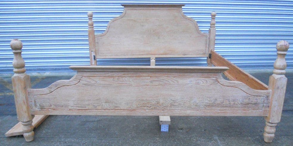 King Size Pine Double Bed
