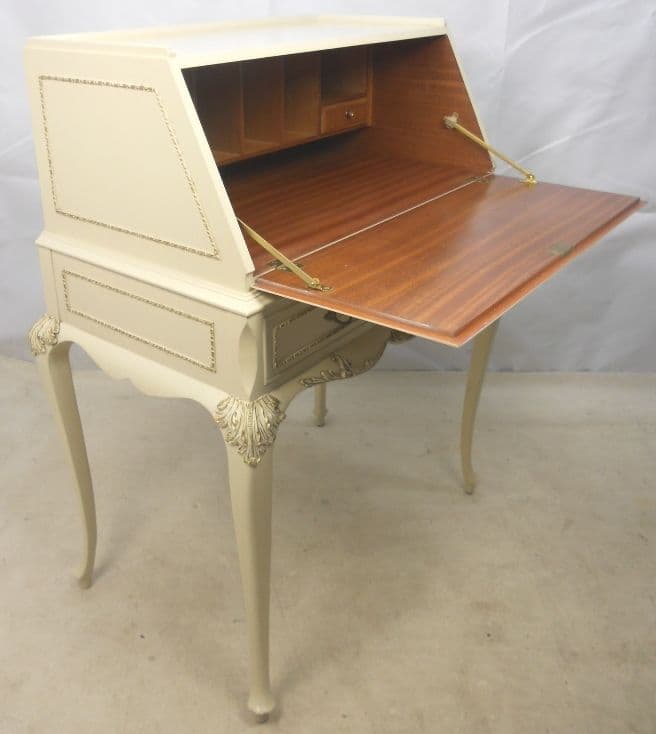 Louis Style Painted Ladies Writing Bureau - SOLD