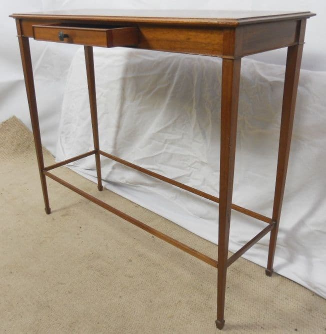 Mahogany Narrow Hall / Console Table - SOLD
