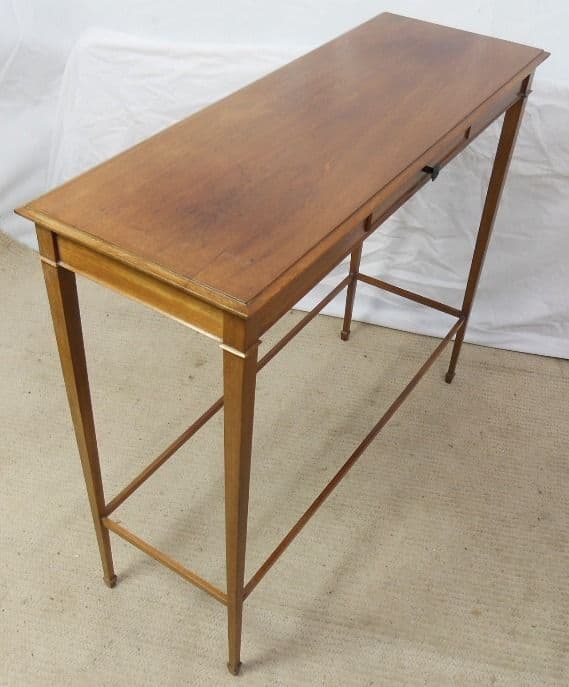 Mahogany Narrow Hall / Console Table - SOLD