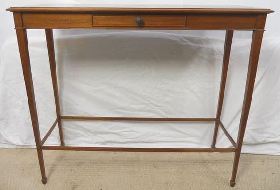Mahogany Narrow Hall / Console Table - SOLD