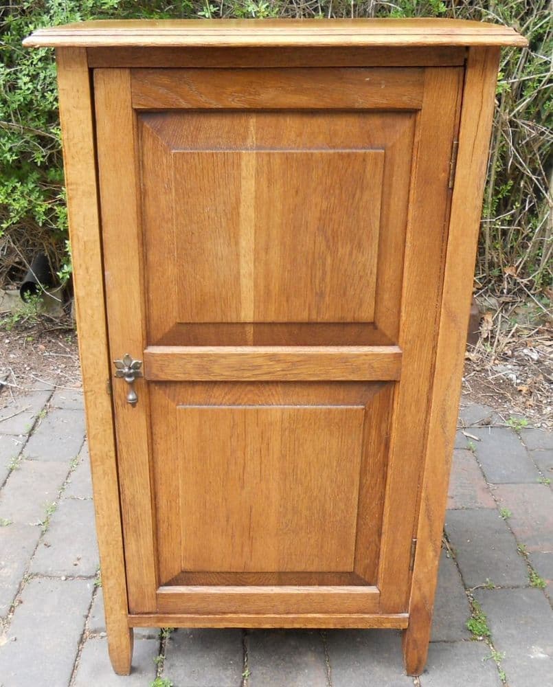 Oak Panelled Small Cupboard