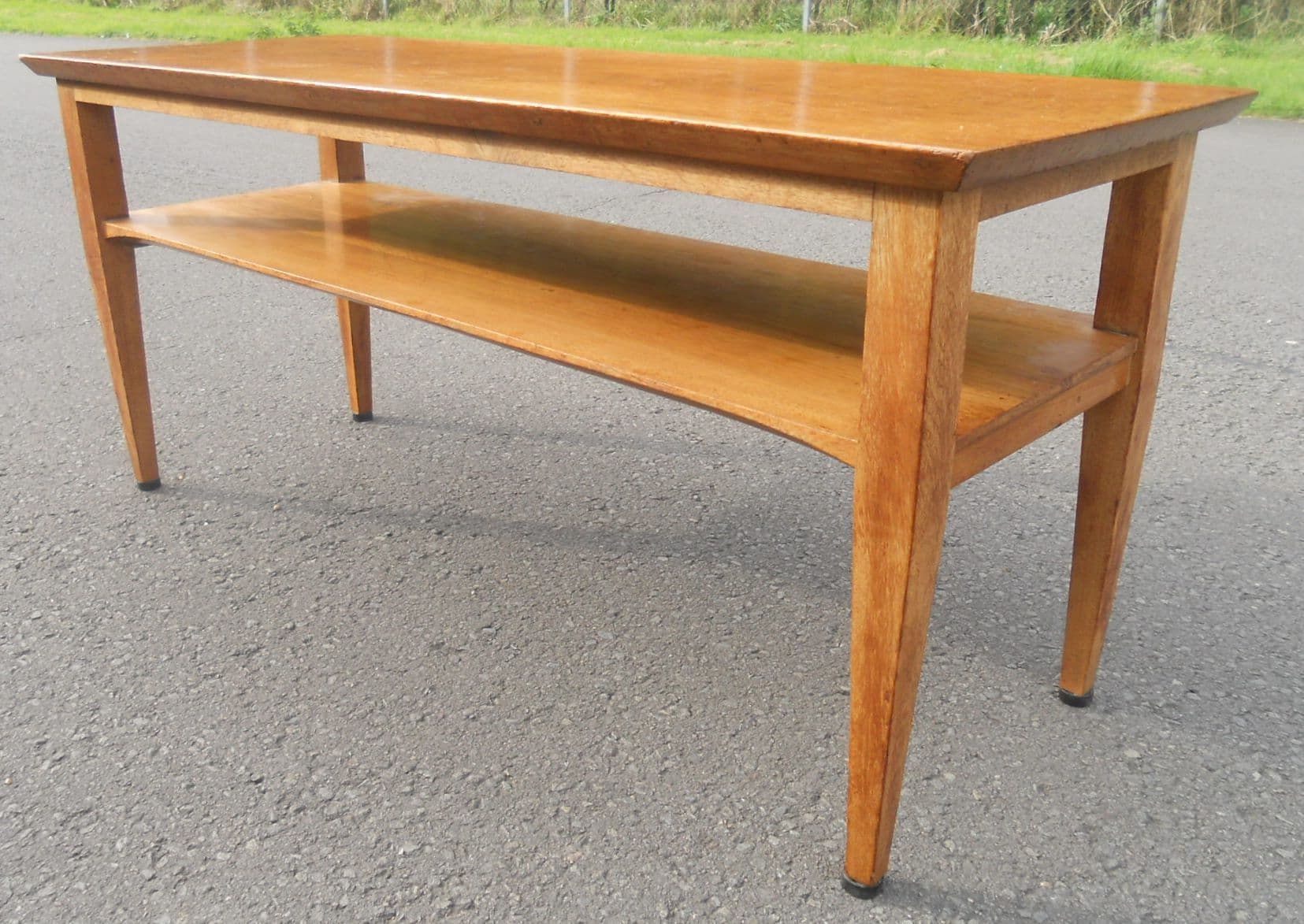 Retro Teak Two Tier Coffee Table