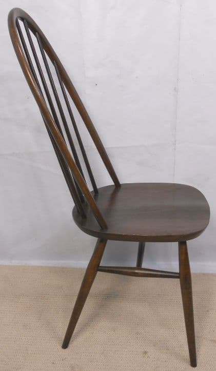 Set of Six Ercol Highback Spindle Dining Chairs - SOLD