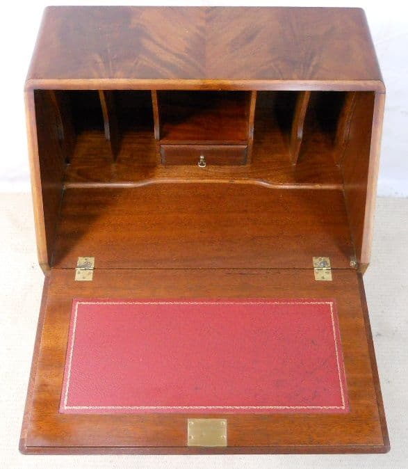 Small Ladies Mahogany Writing Bureau Desk - SOLD