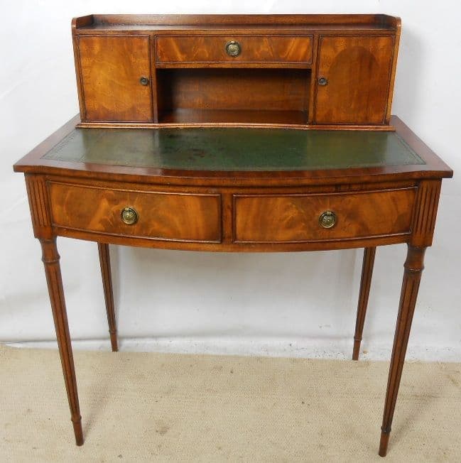 SOLD - Mahogany Ladies Writing Desk by Reprodux