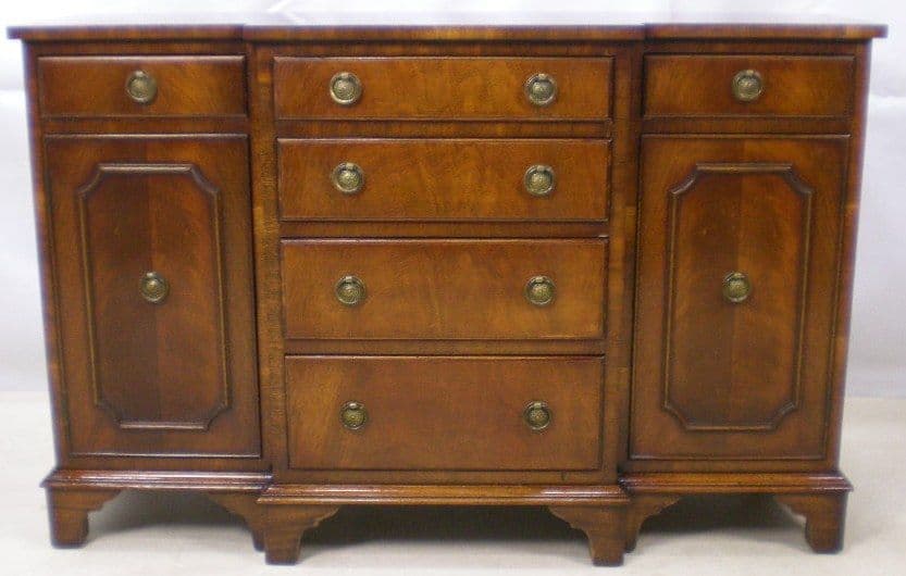 SOLD - Small Georgian Style Mahogany Sideboard by Bevan Funnell Reprodux