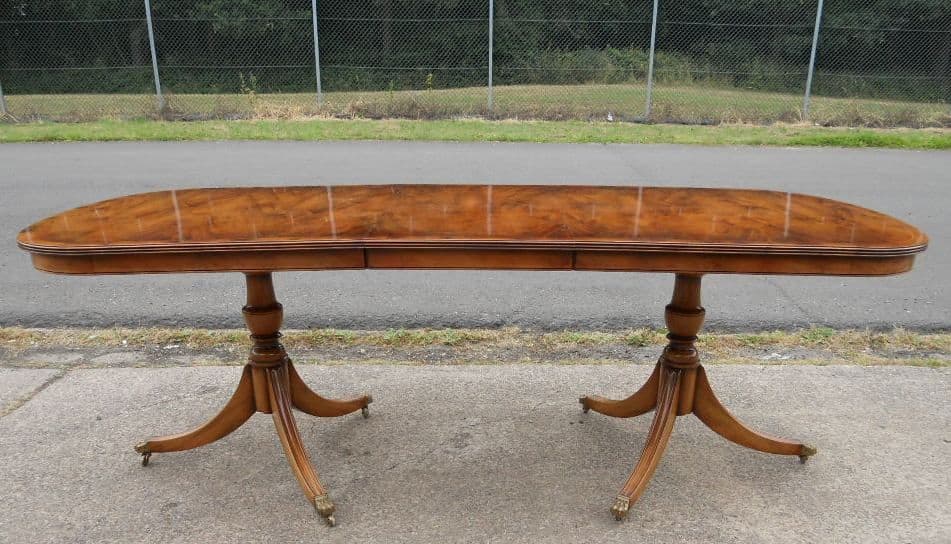Yew Extending Dining Table to Seat Eigth to Ten People by Rackstraw - SOLD