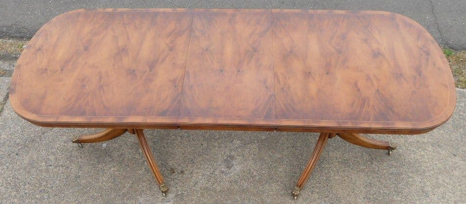 Yew Extending Dining Table to Seat Eigth to Ten People by Rackstraw - SOLD