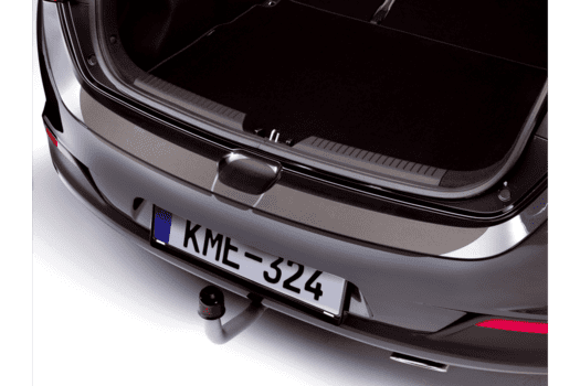 Kia Cee d 2016-2018 Rear Bumper Protection Foil - Black