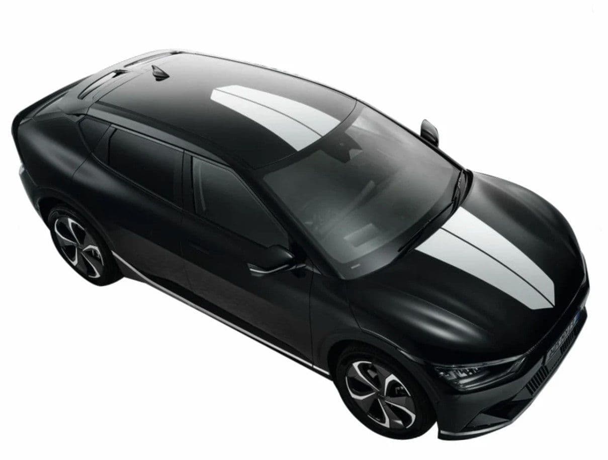Kia EV6 Decals Racing Stripes Black