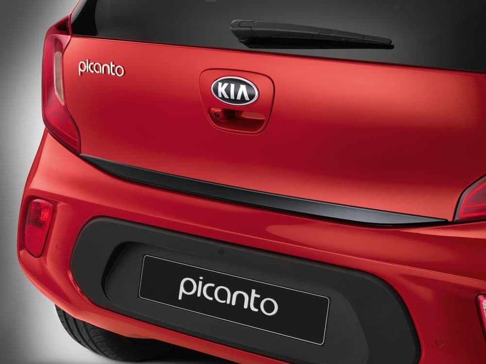 Kia Picanto 2021 Onwards - Tailgate trim line