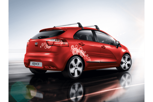 Kia Rio 2015-2016 Body decals white bubbles