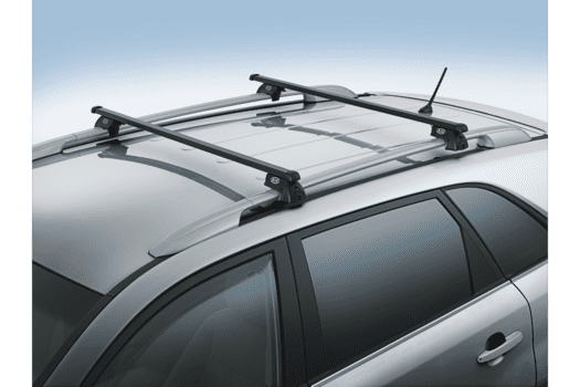 Kia Stonic Roof Rail Cross Bars Square Section Steel