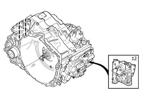 Volvo Auto Gearbox Control System 31259456