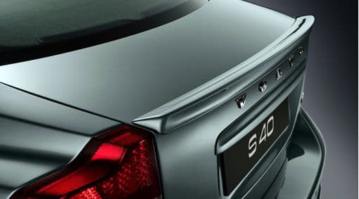 Volvo Boot Lid Lip Spoiler S40 - 04 Onwards