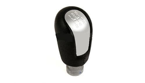Volvo Gear Shift Knob Sport Leather With Aluminium Inlay S40/V50 04-