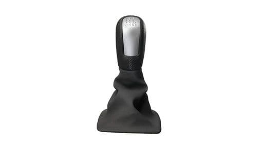 Volvo Gear Shift Knob Sport Leather With Aluminium Inlay S40/V50 04-