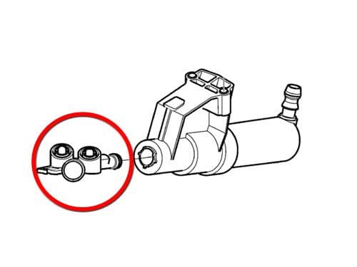 Volvo Headlamp Washer Nozzle Right Hand 30698423