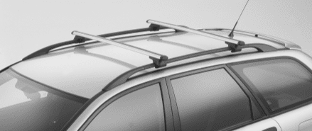 Volvo Load Carrier/Roof Bars Square Profile For Rails S40/V40 -04