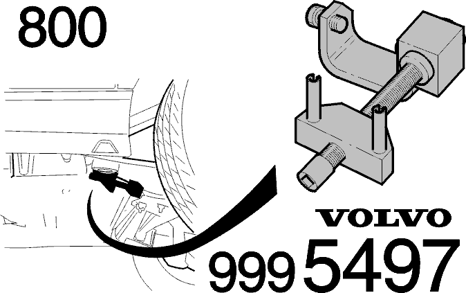 Volvo Press Tool 9995497