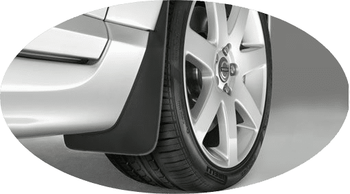 Volvo Rear Mudflaps - S80 2007 Onwards