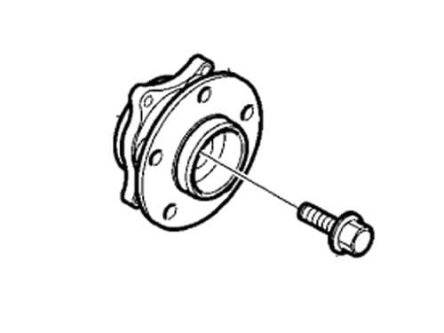 Volvo S80 Up To 2006 S40/V50 2004 Onwards S60 2004 - Front Drive Shaft Bolt