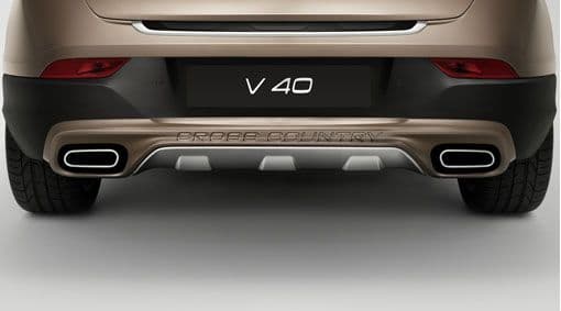 Volvo Skid Plate Rear Bumper - V40CC 2013 Onwards