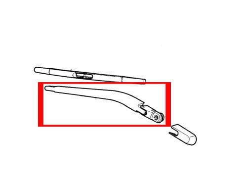 Volvo XC60 - Rear Wiper Arm 2009-2017