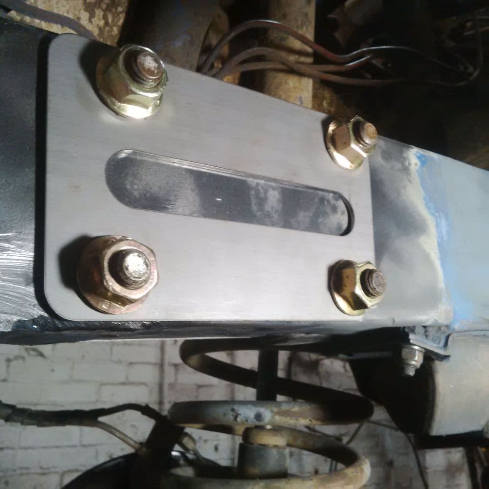 Steering Box/Chassis Repair/Strengthening Plate