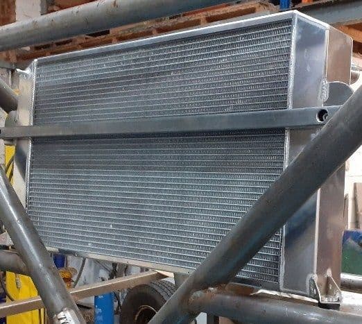 Tomcat Aluminium Rear Mount Radiator Large