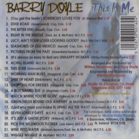 Barry Doyle / Farmer Dan - This Is Me - CD