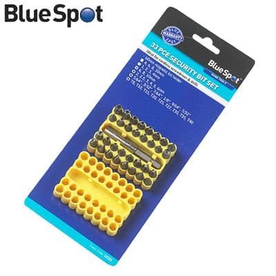Toolzone 33pc Security Bit Screwdriver Set | Security Bits