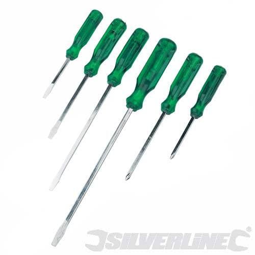 Silverline 6pc Screwdriver Set - Screwdrivers | Tools & Leisure