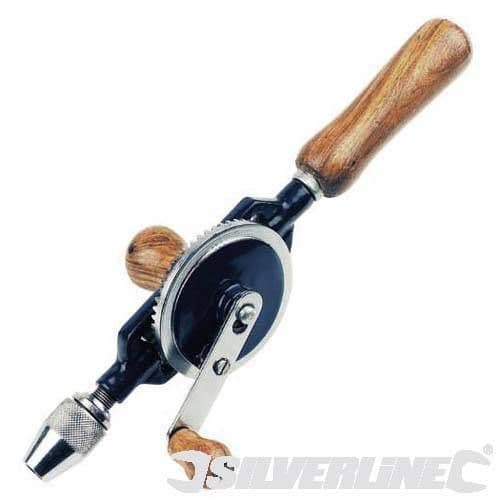 Silverline Double Pinion Hand Drill | Hand Drill | 675032