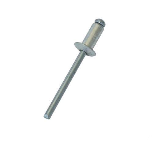 Toolzone 100pc Rivets - 4mm x 10mm | Rivets